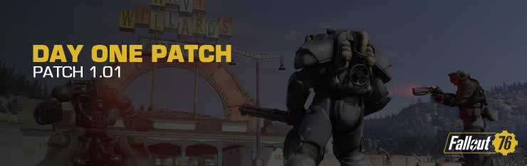 Fallout 76: Update 1.01 - Day One Patch über 50 GB