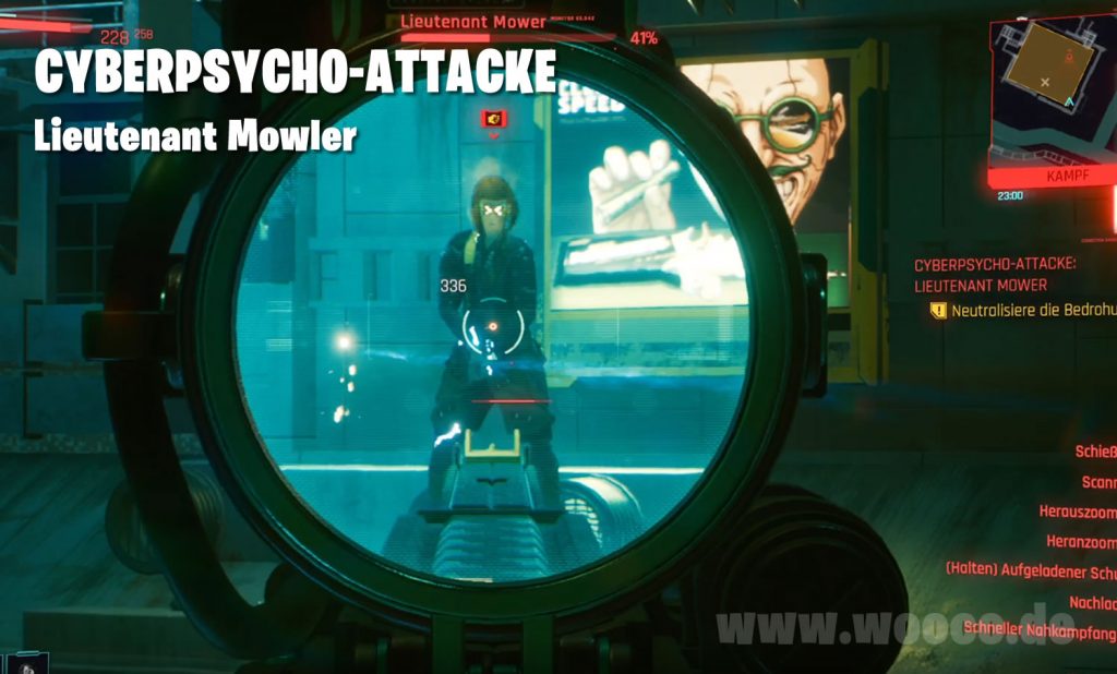 Cyberpunk 2077 Cyberpsycho-Attacken Fundorte und Lösungen