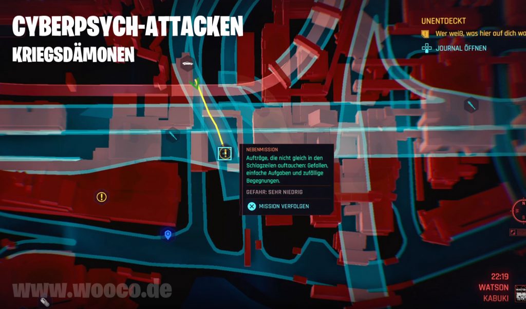 Cyberpunk 2077 Cyberpsycho-Attacken Fundorte und Lösungen
