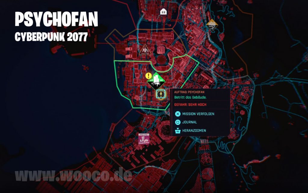 Cyberpunk 2077 Psychofan Auftrag - Johnny's Hose Fundort