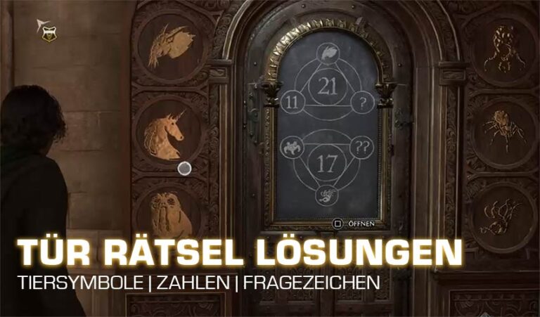 Hogwarts Legacy: So öffnet ihr die Rätseltüren mit Symbolen