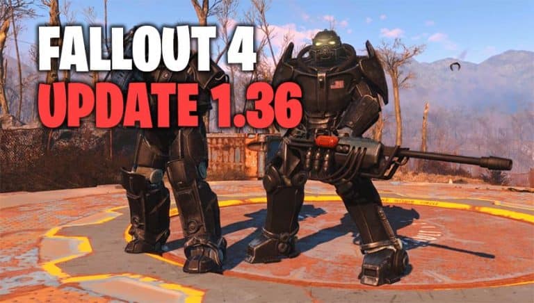 Fallout 4 Update 1.36 - Gratis PS5- und Xbox Series Upgrade