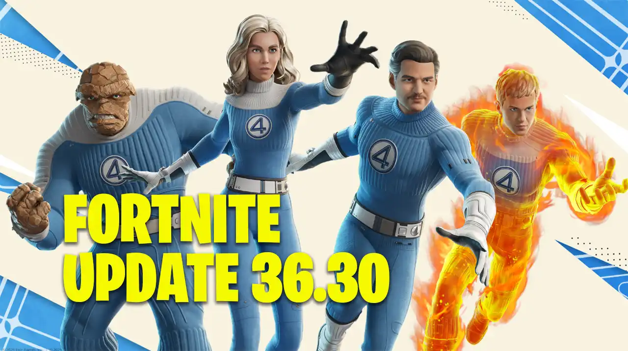 Fortnite Update 36.30 – Serverwartung am 29. Juli