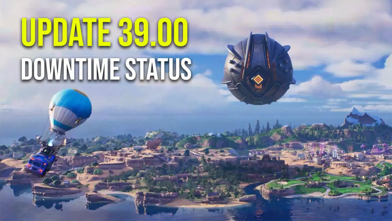 Fortnite Update 39.00 - Server Status und Uhrzeit zu Kapitel 7