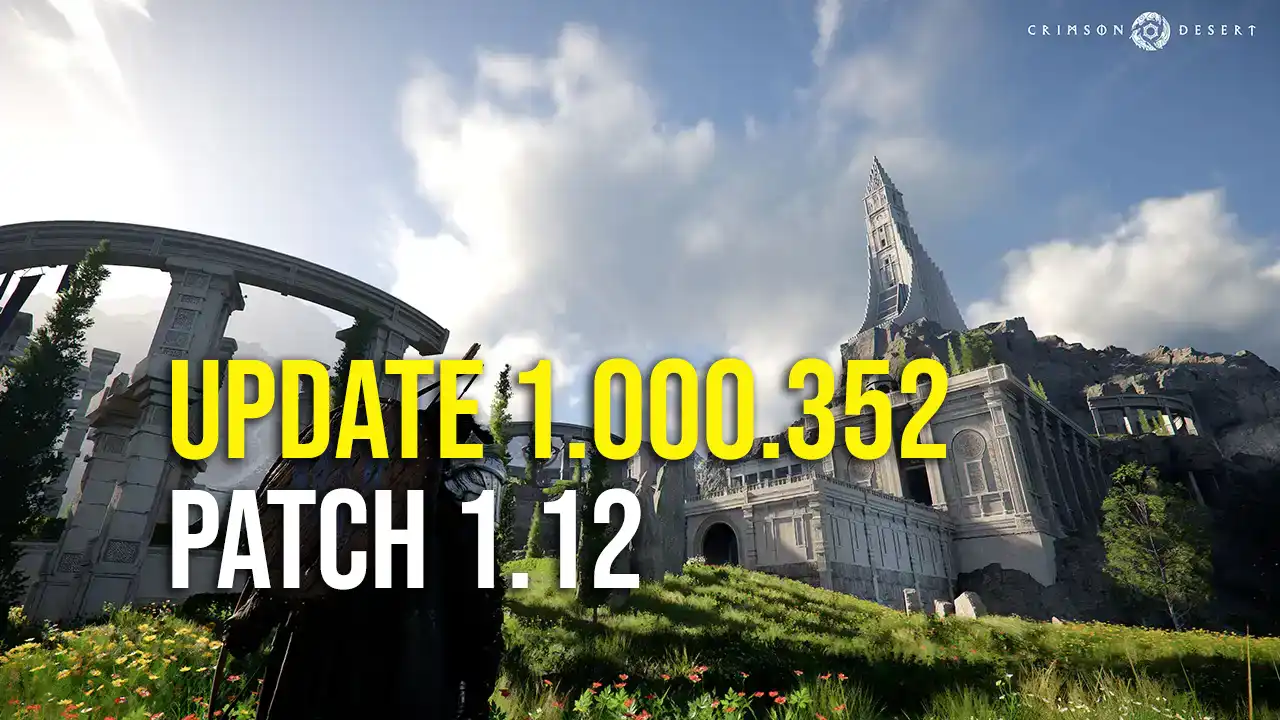 Crimson Desert Update 1.000.352 – Patch 1.12 bringt Wohn-Features und ...